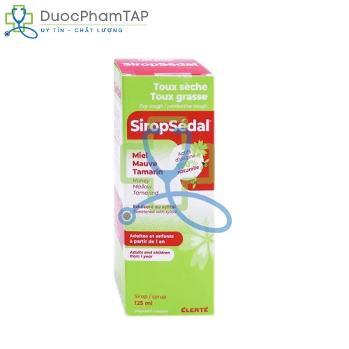Siropsedal - Giảm ho khan, ho có đàm