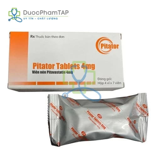 Pitator Tablets 4mg - Giảm lượng cholesterol