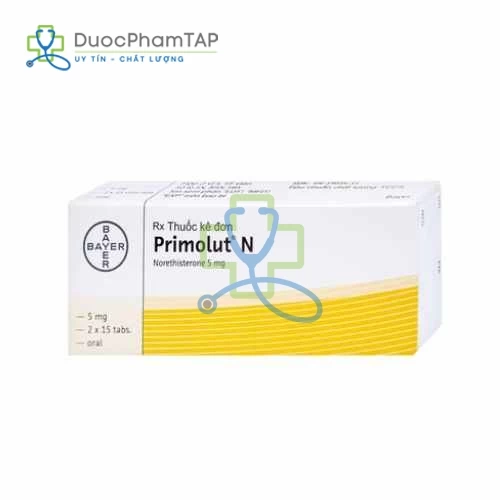 Primolut N 5mg Bayer - Thuốc điều trị rối loạn nội tiết