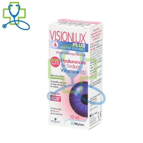 Visionlux Plus - Hỗ trợ làm dịu và giảm khô mắt